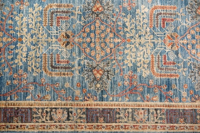 Blue Tree Rug - Oriental Rugs - Nomad Rugs