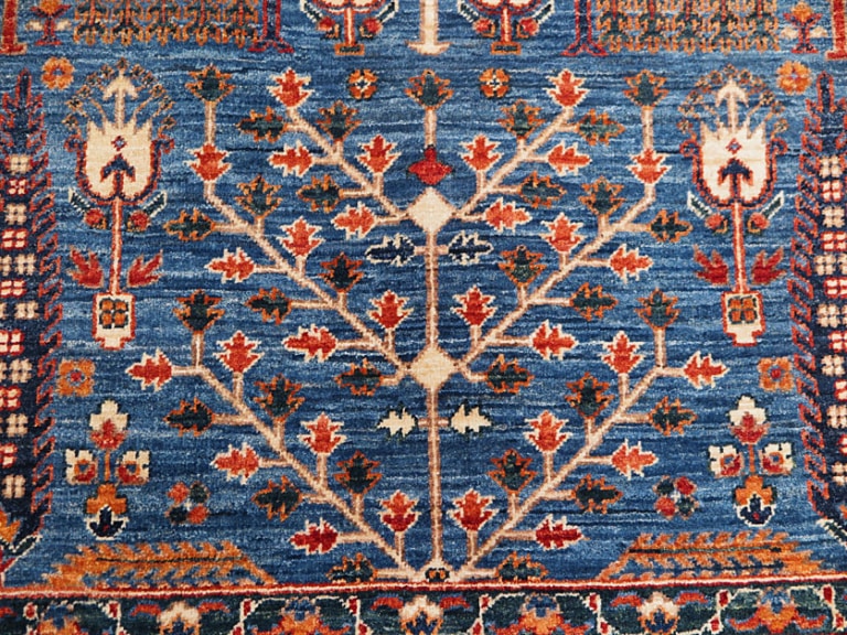 Blue Trees - Oriental Rugs - Nomad Rugs
