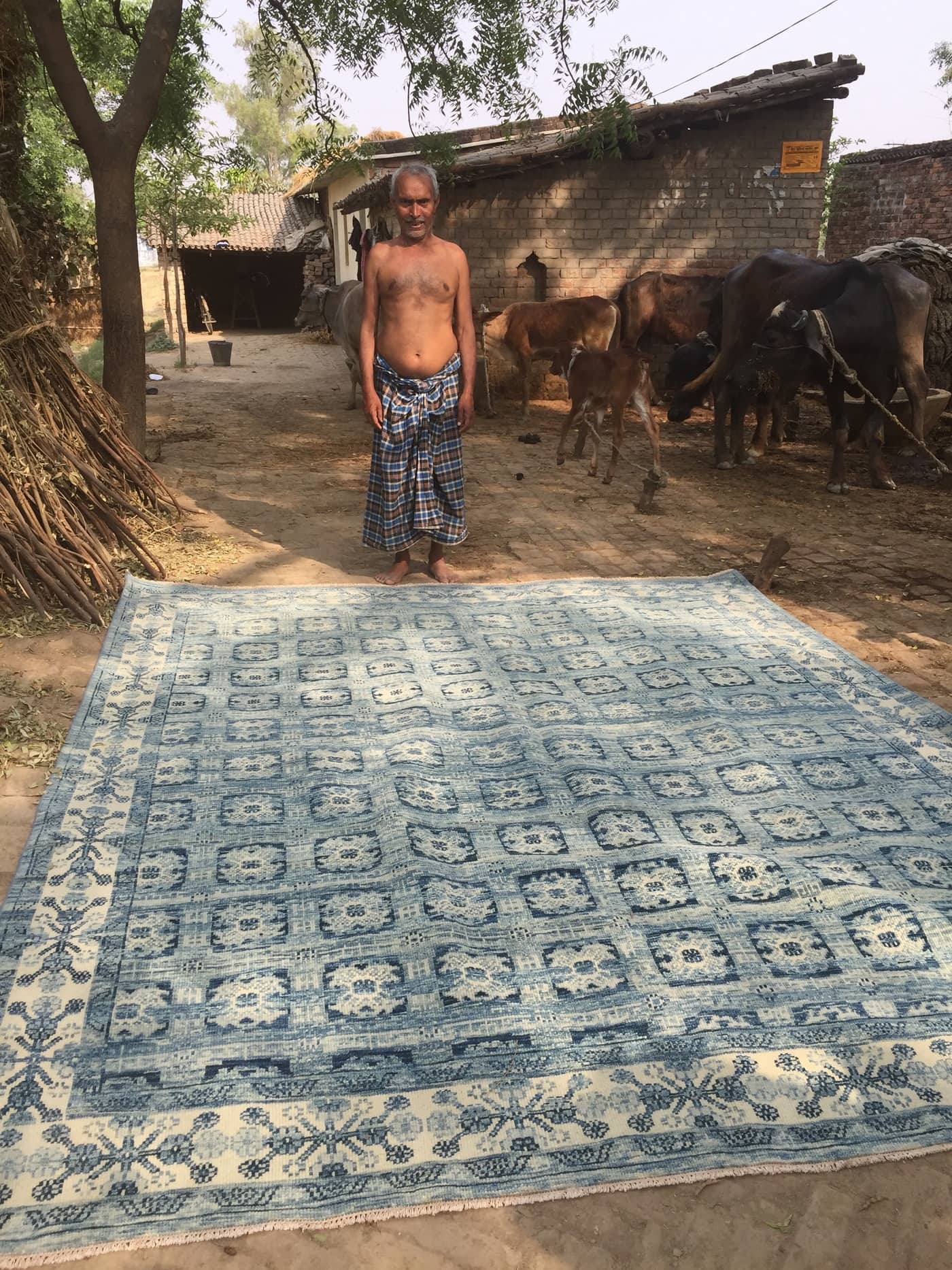 Rug Weaving In India - Nomad Rugs