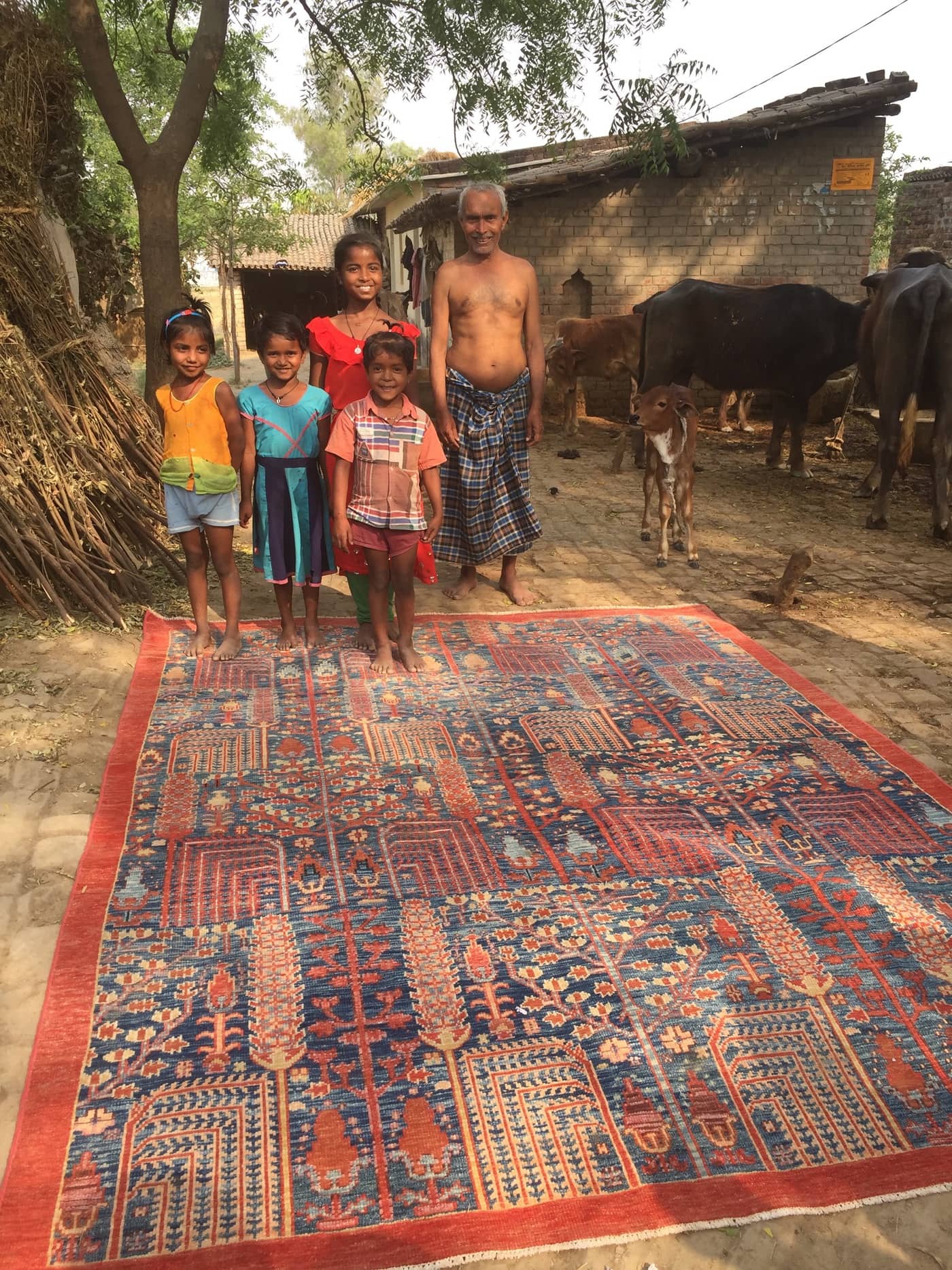 Rug Weaving In India - Nomad Rugs