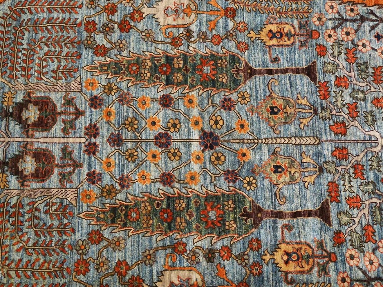 Blue Trees - Oriental Rugs - Nomad Rugs
