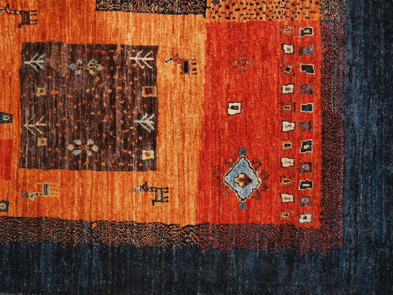 Patchwork Gabbeh - Oriental Rugs - Nomad Rugs