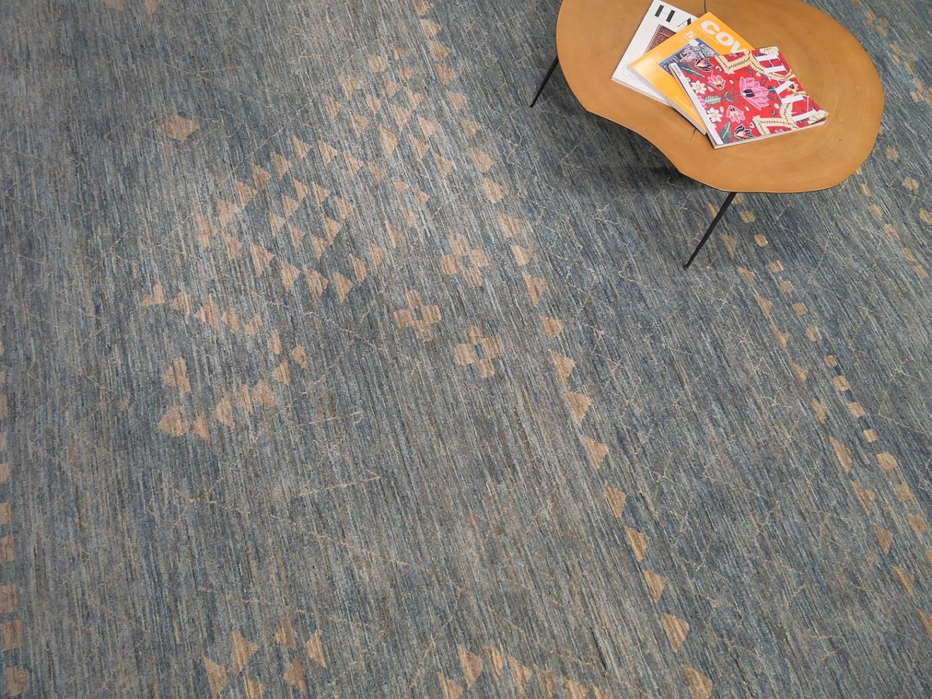 Blue Primitive - Oriental Rugs - Nomad Rugs