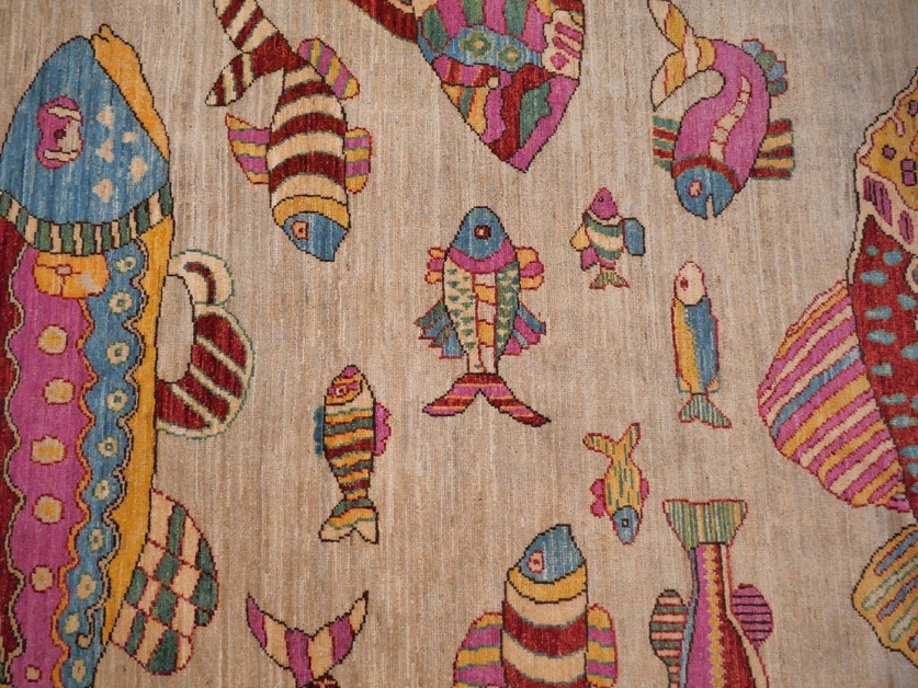 Fish Rug - Oriental Rugs - Nomad Rugs